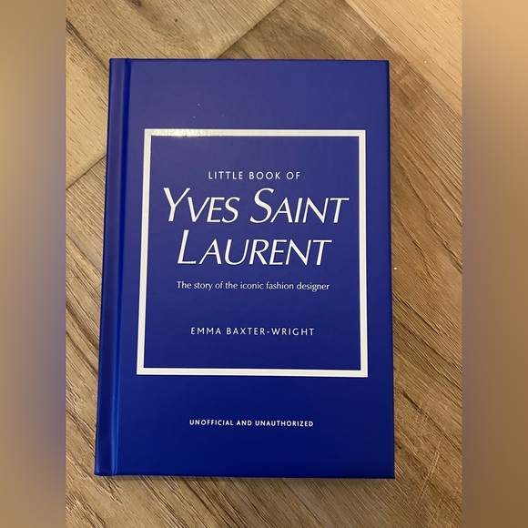 Yves Saint Laurent | Bags | Yves Saint Laurent Hardcover Book | Poshmark